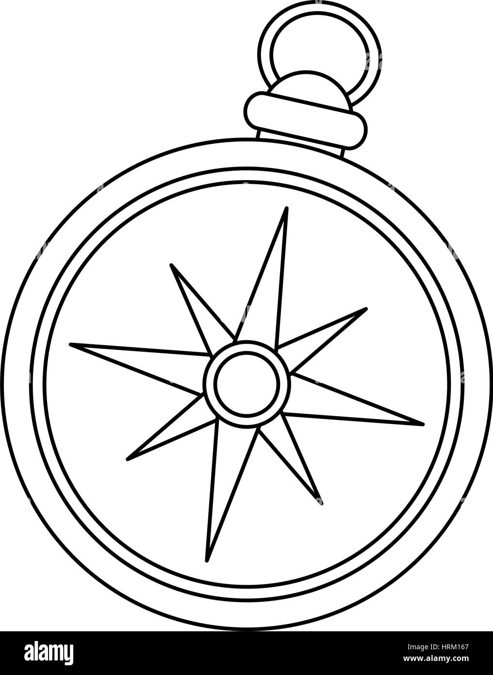vintage compass icon image Stock Vector Image & Art - Alamy