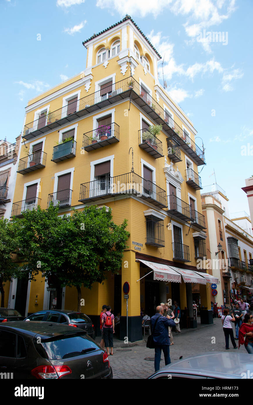 Building in Seville, Andalusia, Spain Stock Photo - Alamy