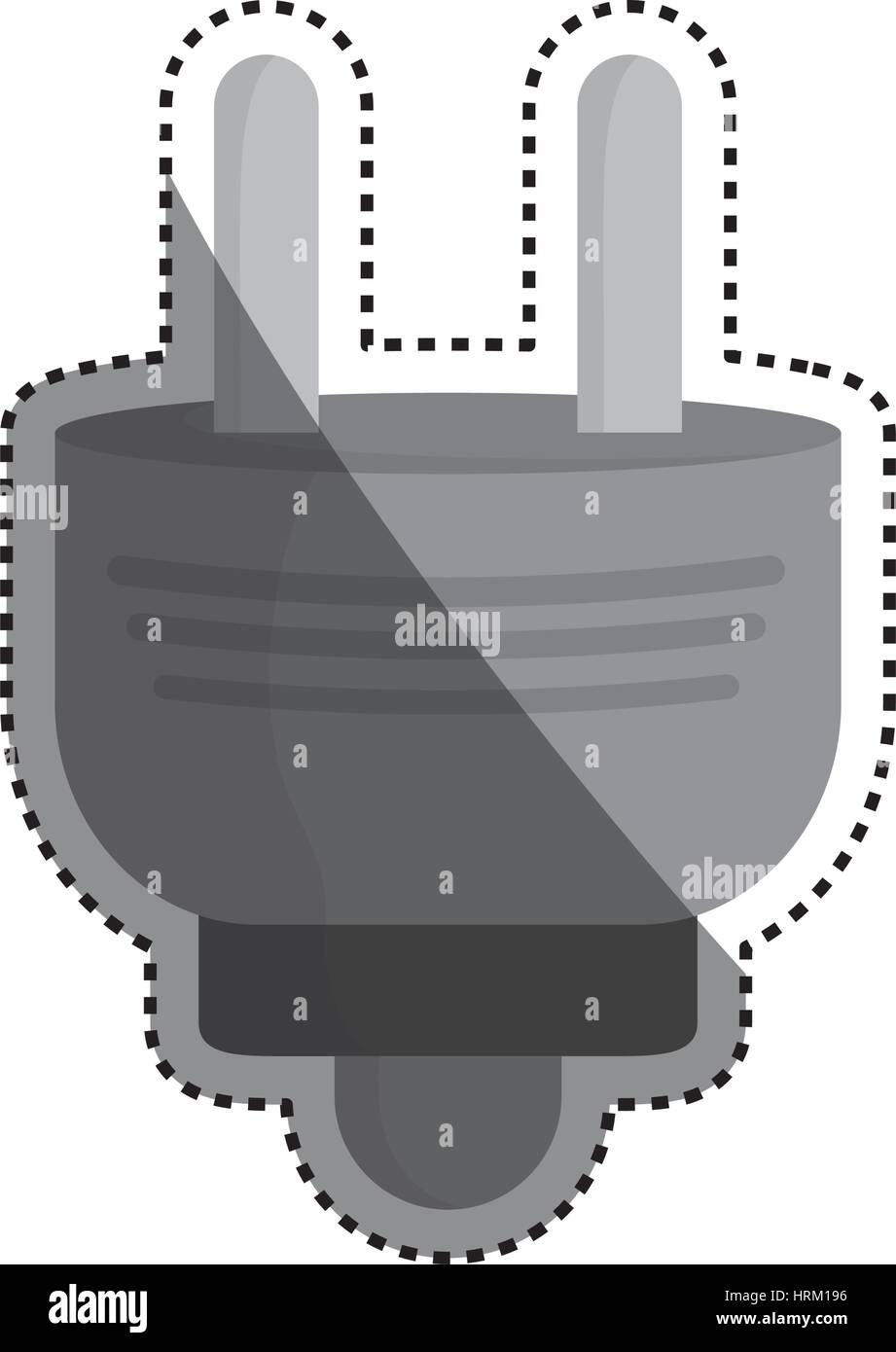 Electric plug isolated Stock Vector Image & Art - Alamy