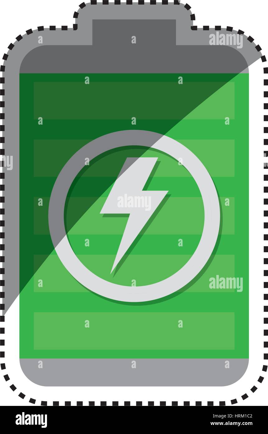 Electric battery symbol Stock Vector Image & Art - Alamy