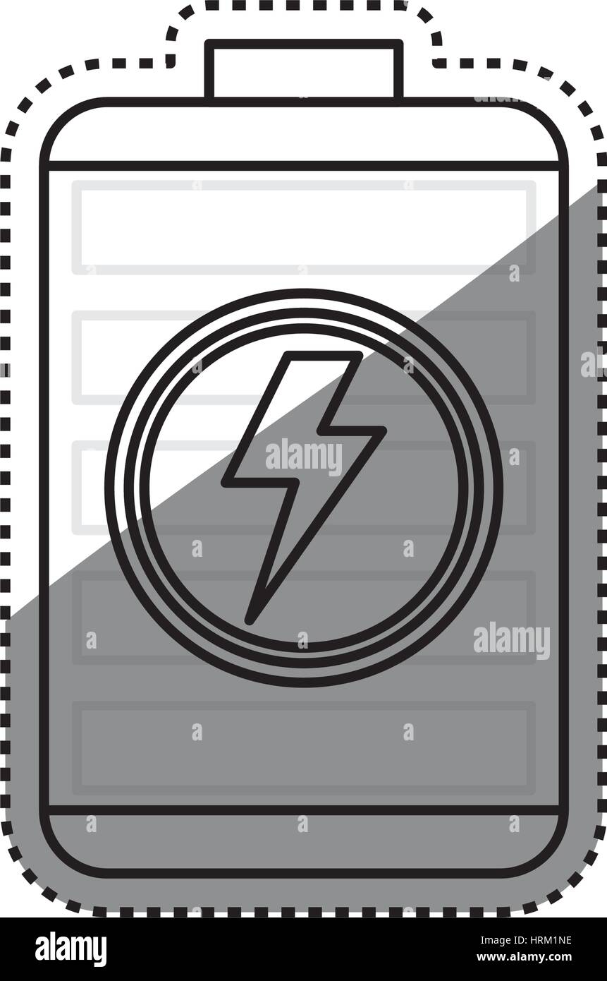 Electric battery symbol Stock Vector Image & Art - Alamy
