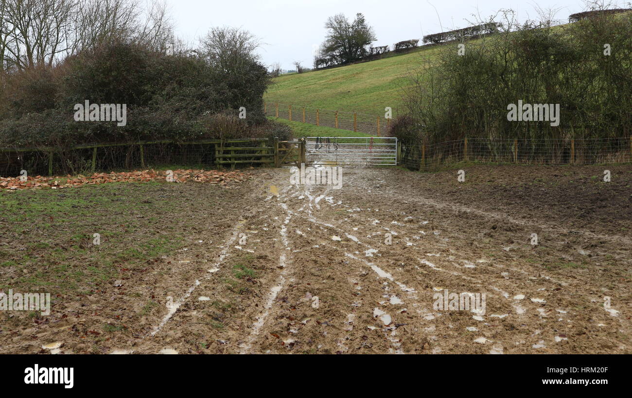Wet weather countryside hi-res stock photography and images - Alamy