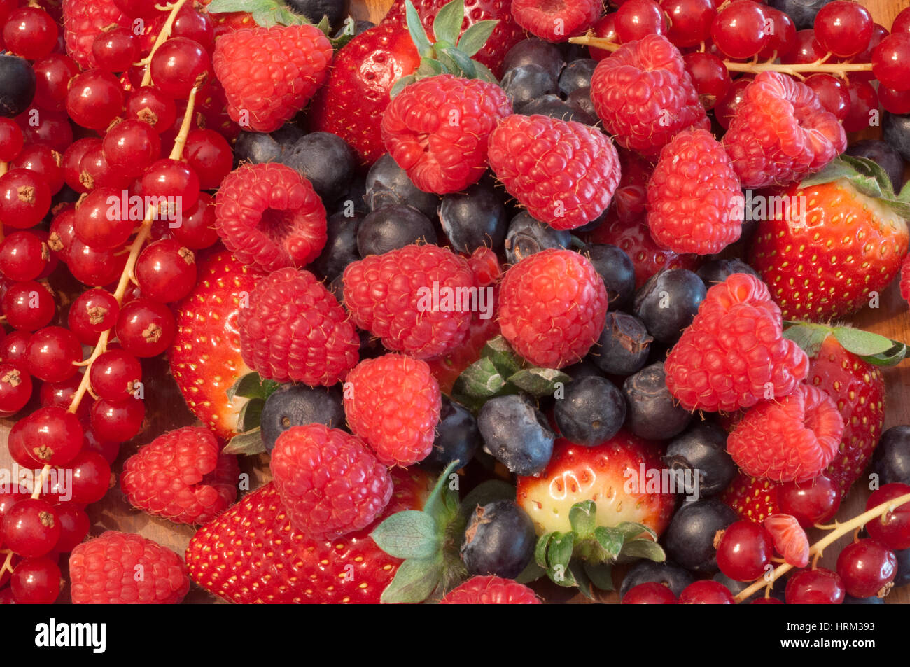 beautiful colored and tasty berries Stock Photo - Alamy