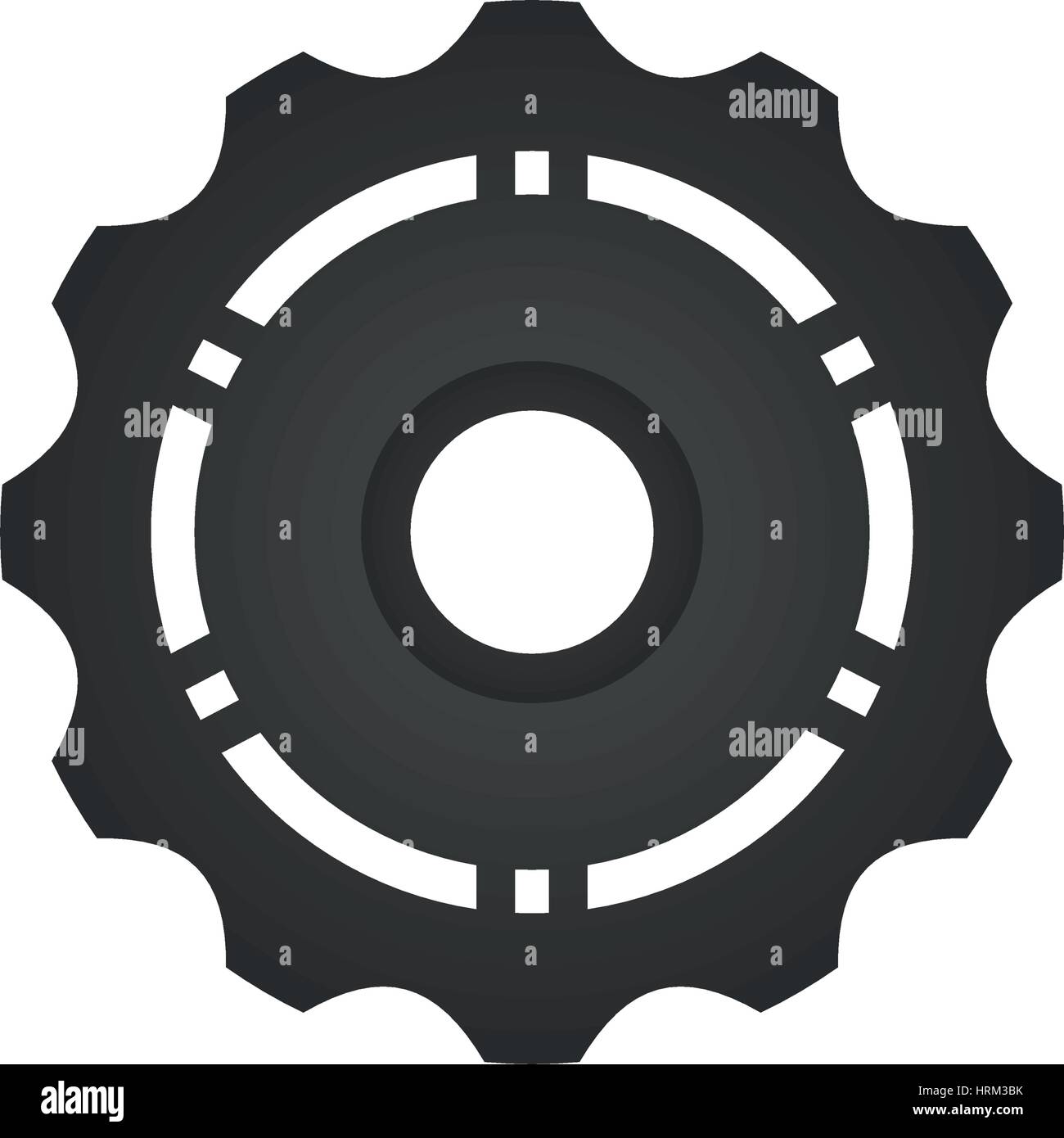 gear wheel icon Stock Vector Image & Art - Alamy