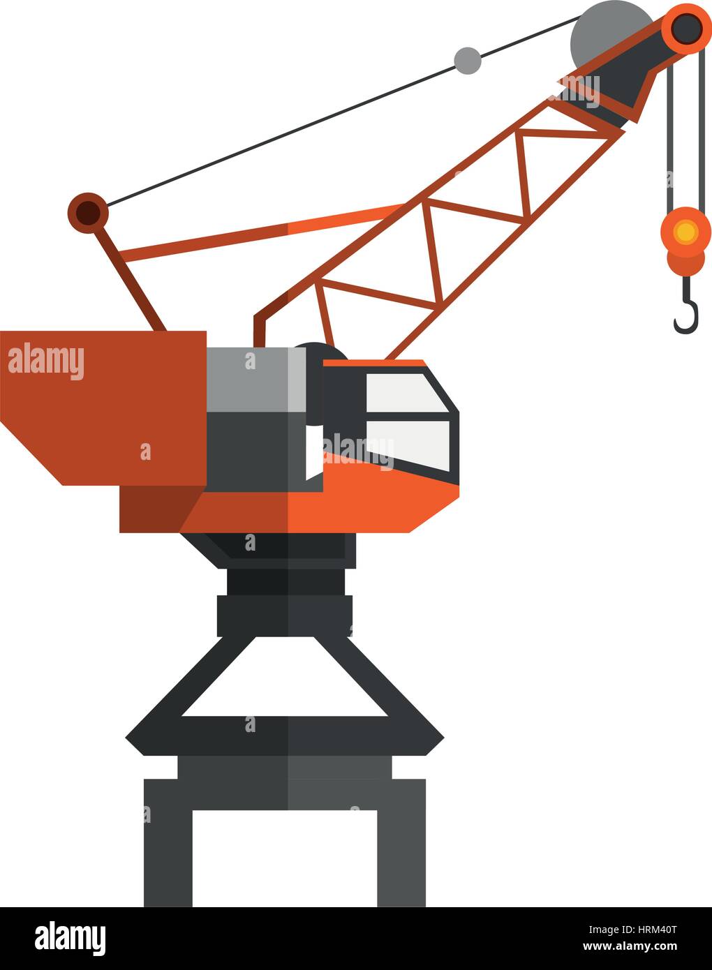 Overhead crane vector hi-res stock photography and images - Alamy