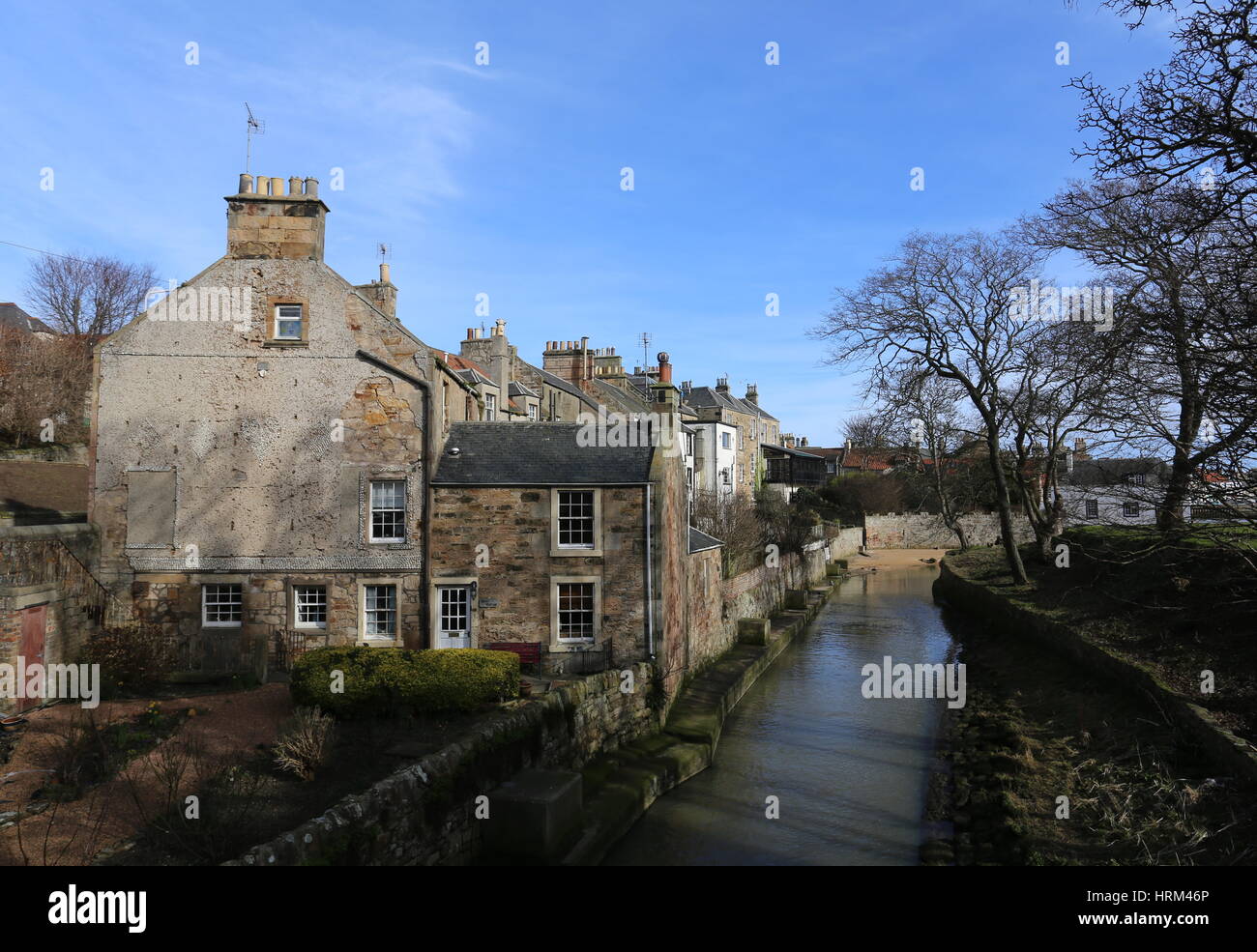 Dreel Burn Anstruther Fife Scotland February 2017 Stock Photo - Alamy
