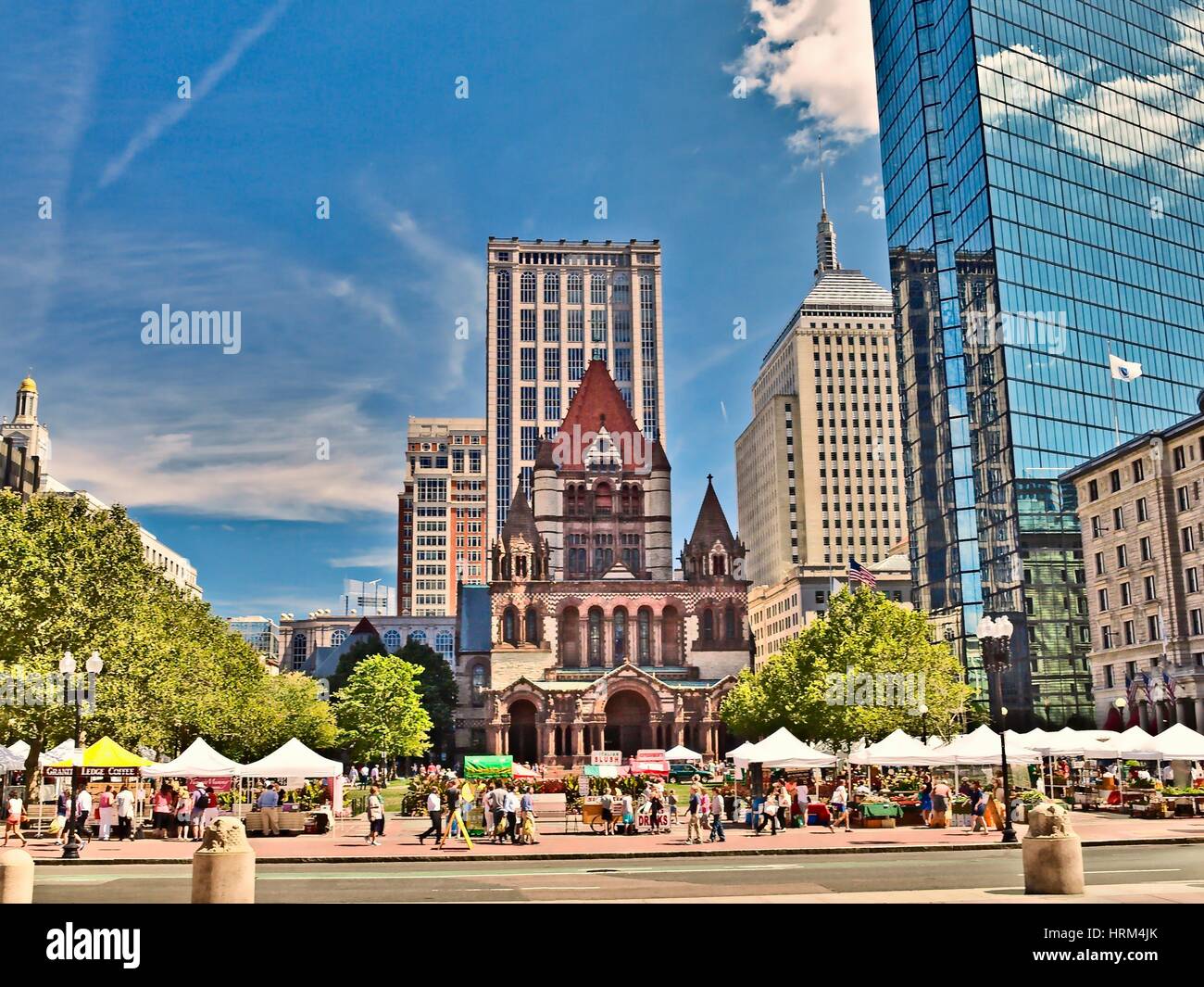 Trinity Church Boston High Resolution Stock Photography and Images - Alamy