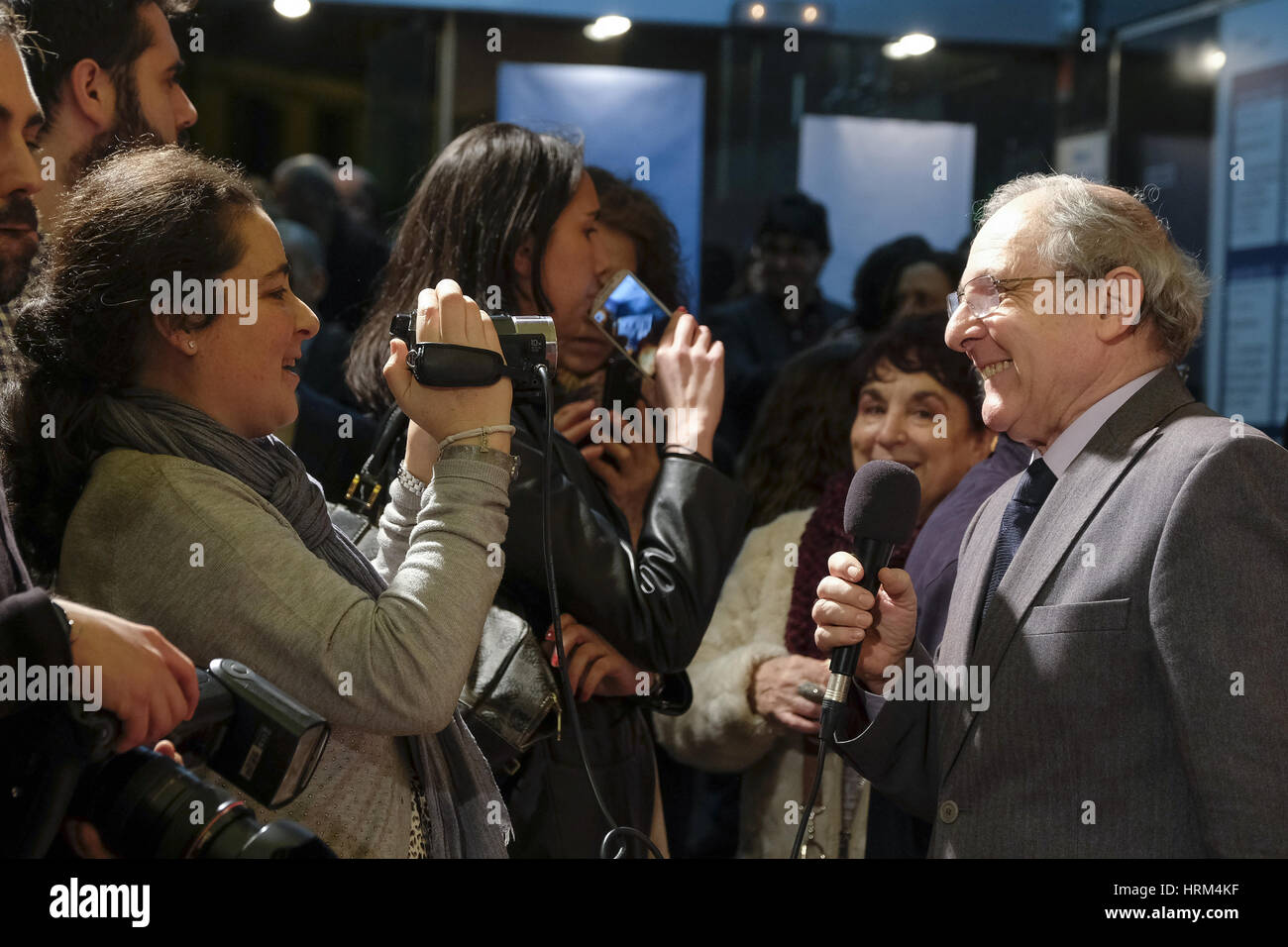 The actor Emilio Gutierrez Caba attends the delivery of the CEC medals ...