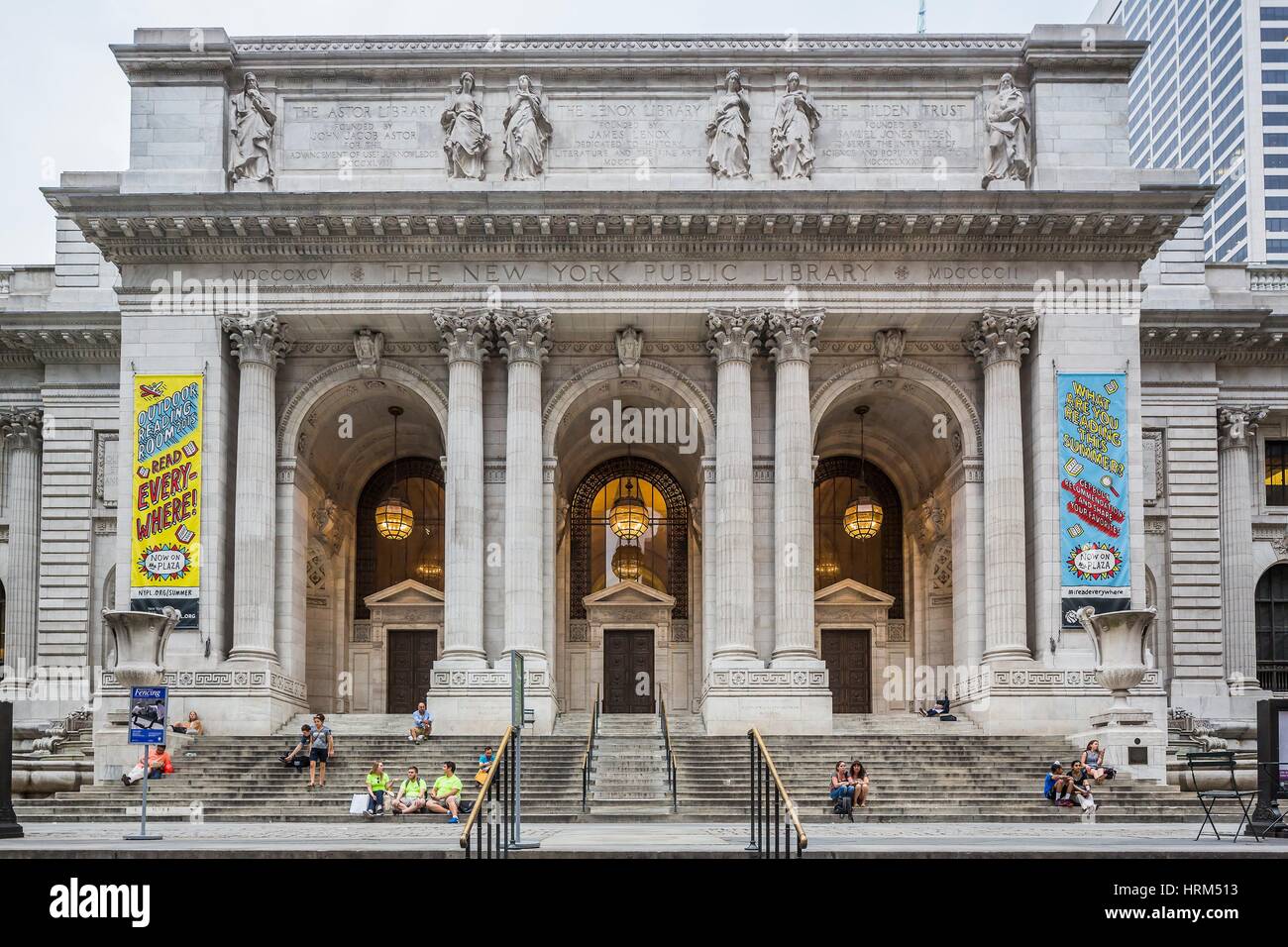 New york library hi-res stock photography and images - Alamy