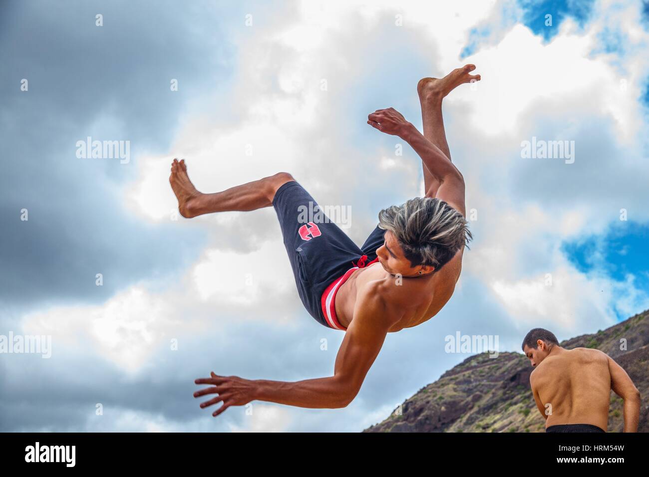 Martial Arts Tricking High Resolution Stock Photography and Images - Alamy