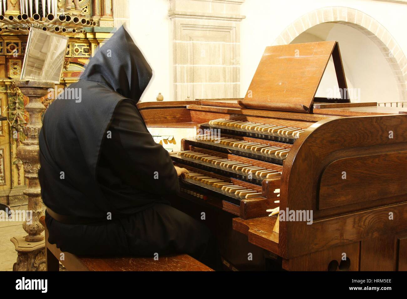 Playing organ hi-res stock photography and images - Alamy