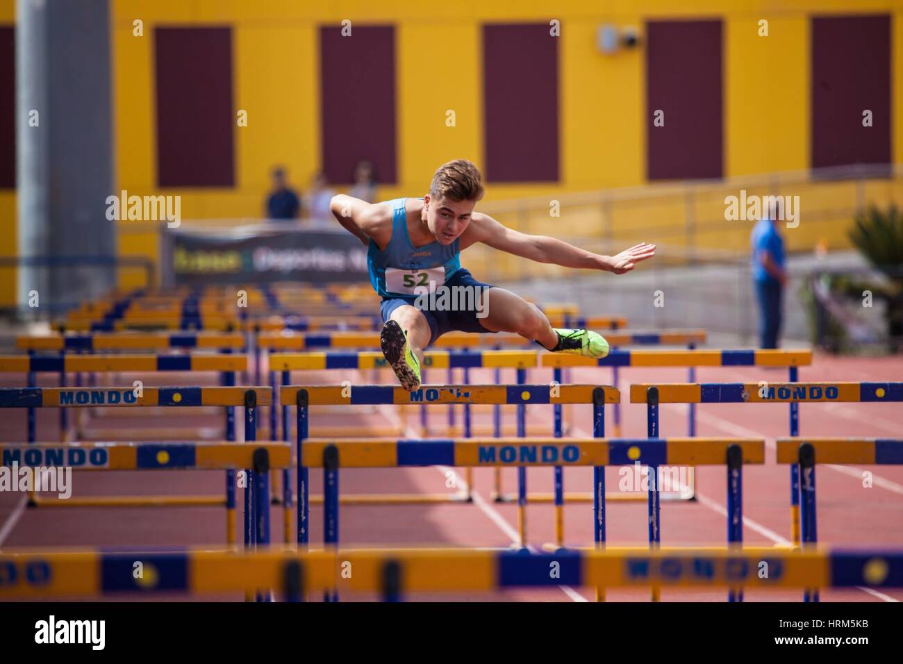 Hurdling Athletics High Resolution Stock Photography and Images - Alamy