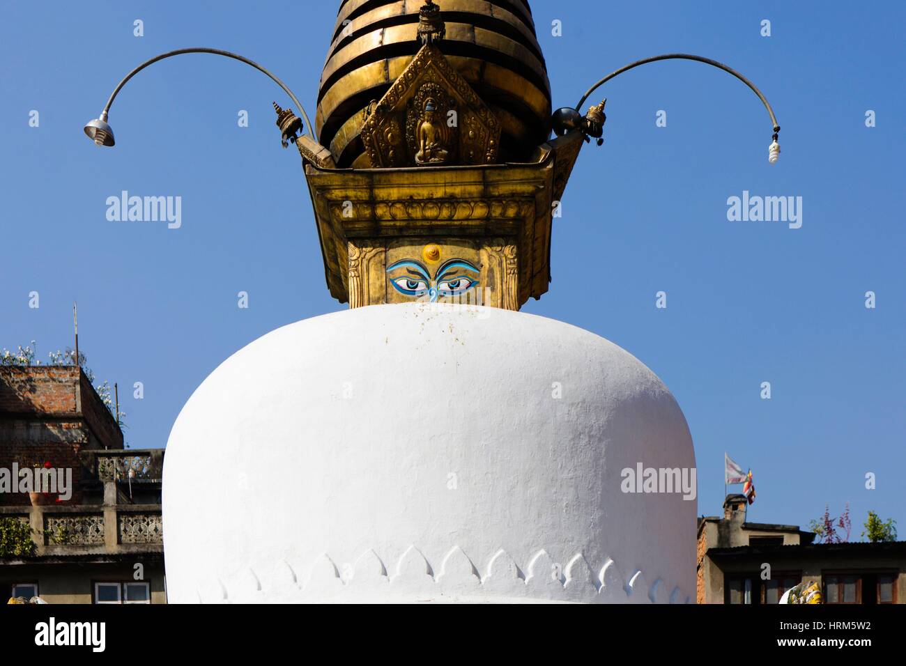 Small stupa in a square of kathmandu hi-res stock photography and ...