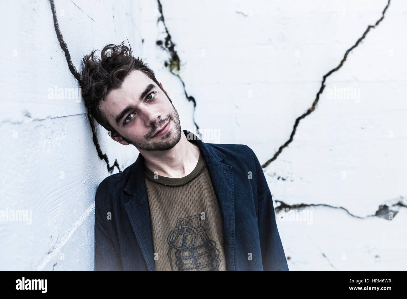 Disheveled man portrait hi-res stock photography and images - Alamy