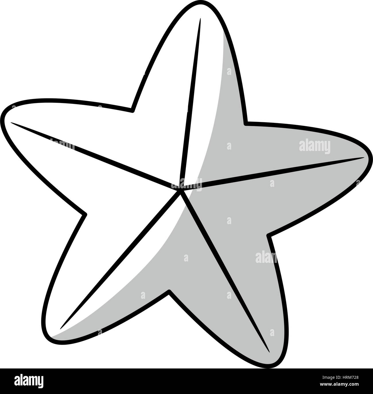 sea star icon Stock Vector Image & Art - Alamy
