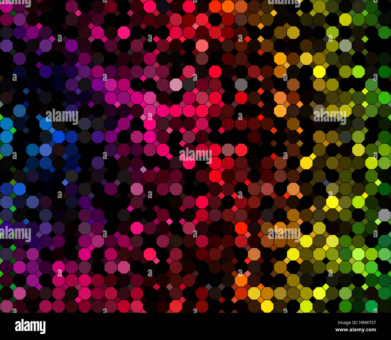 Red hexagon pattern hi-res stock photography and images - Alamy