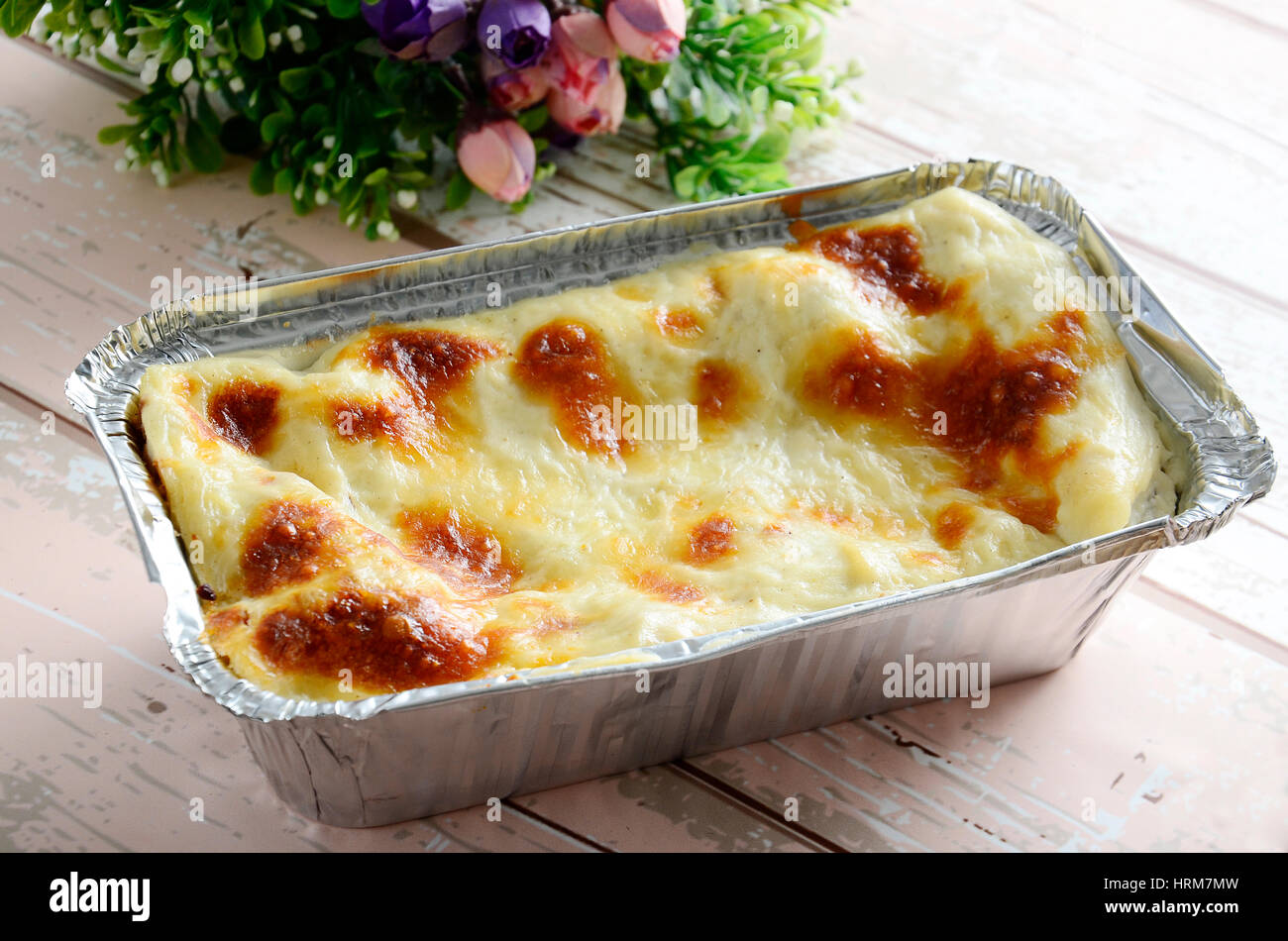 lasagna italian food Stock Photo - Alamy