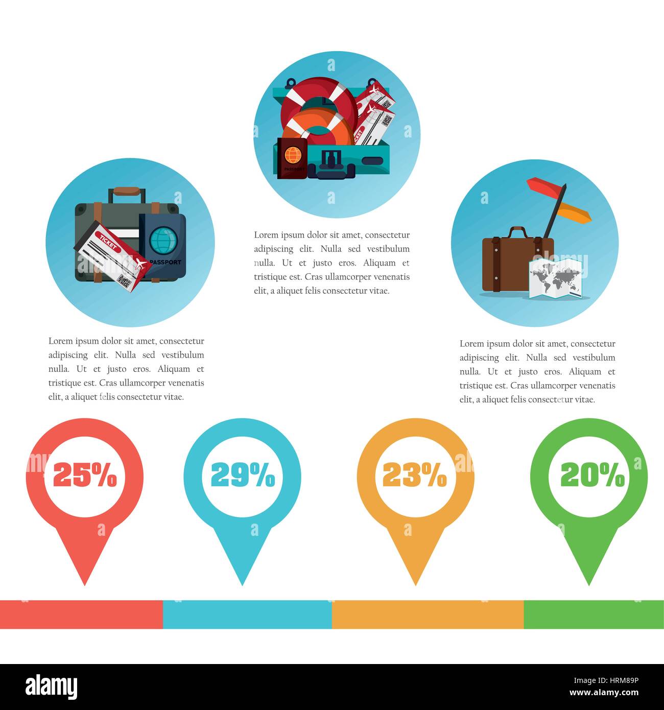 brochure travel promotion infographic Stock Vector Image & Art - Alamy