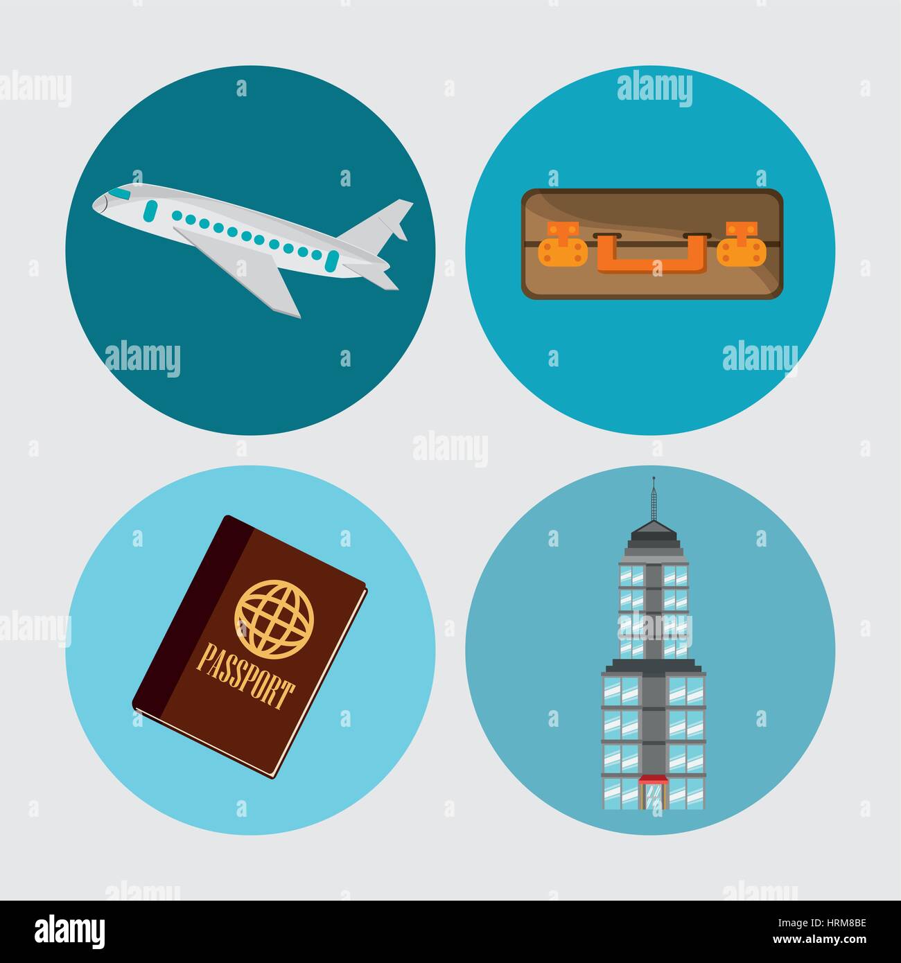 collection travel elements concept Stock Vector Image & Art - Alamy