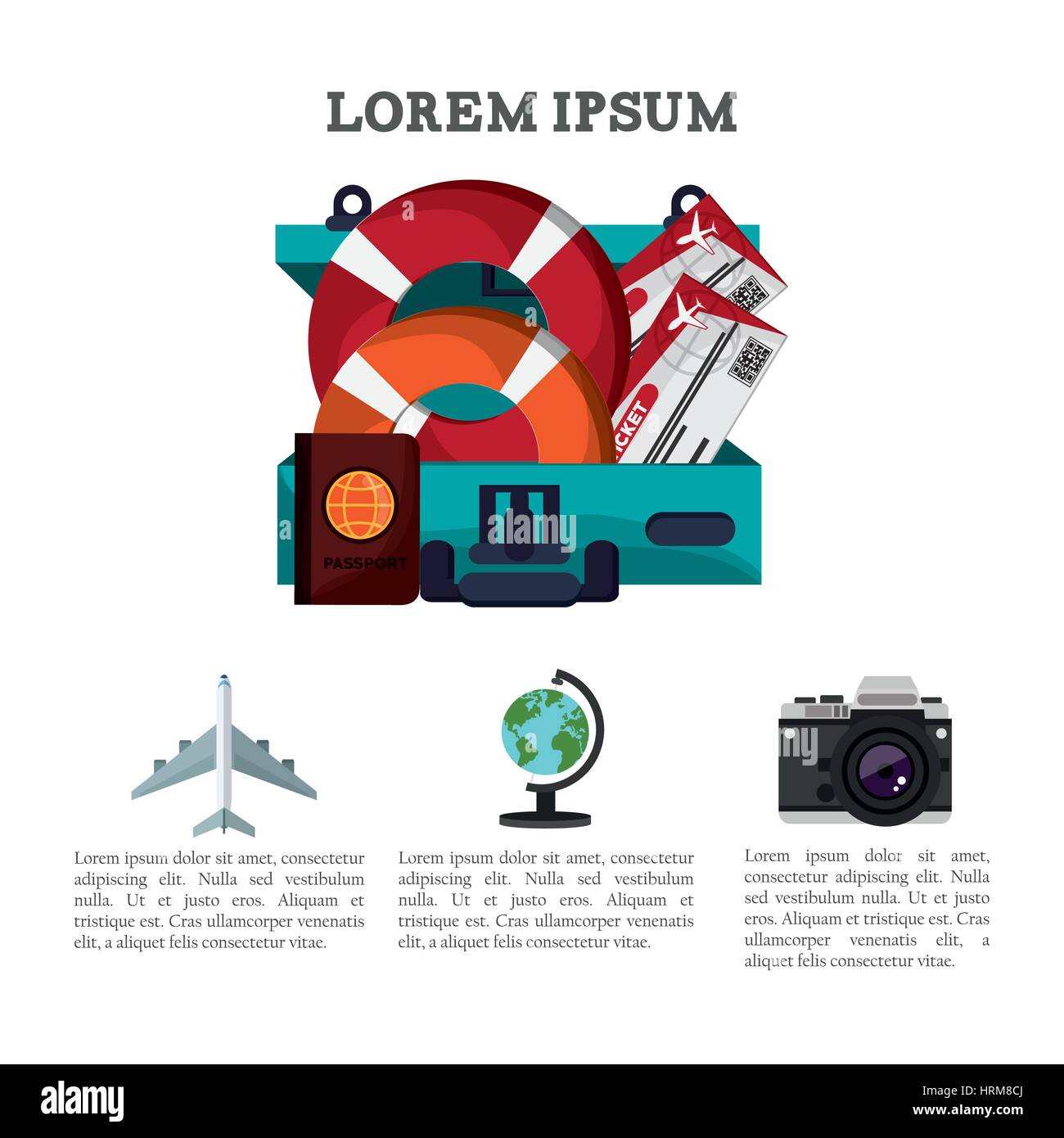 Advertisement brochure tourism Stock Vector Images - Alamy