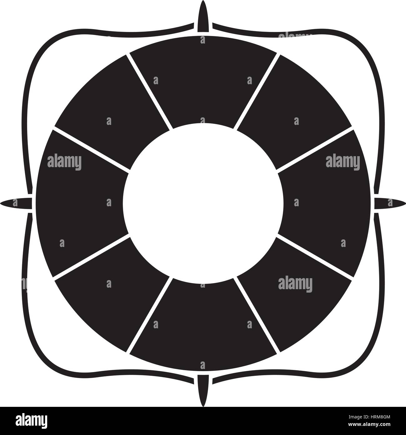 Pictogram safety vest life vest Stock Vector Images - Alamy