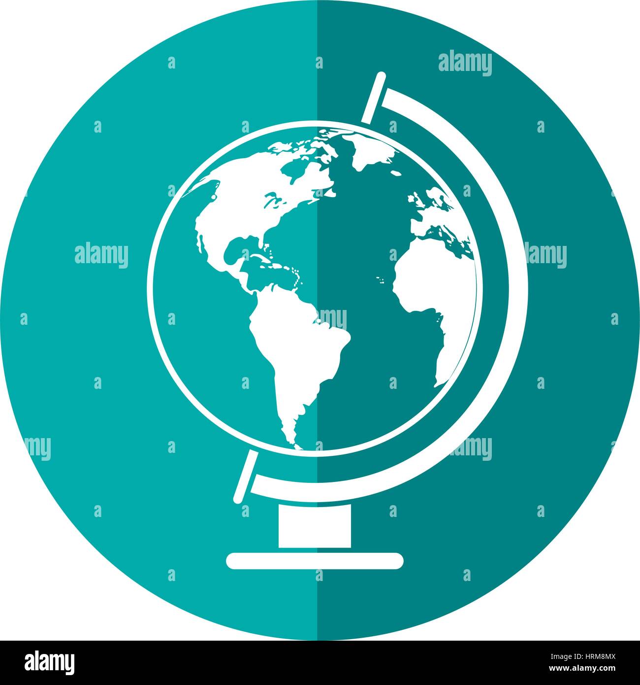 globe world map shadow Stock Vector Image & Art - Alamy