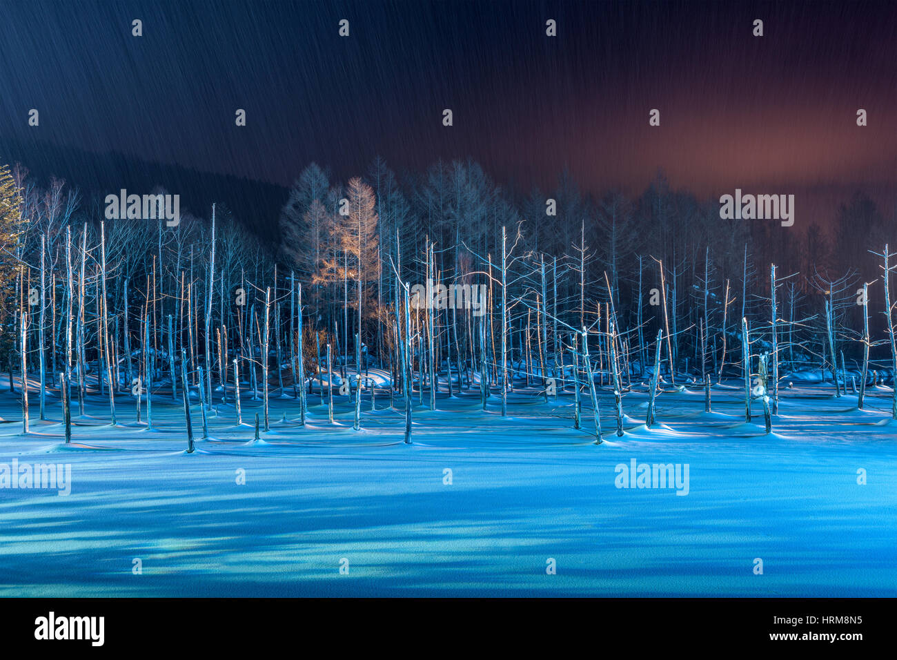 Blue water in pond natural hi-res stock photography and images - Alamy