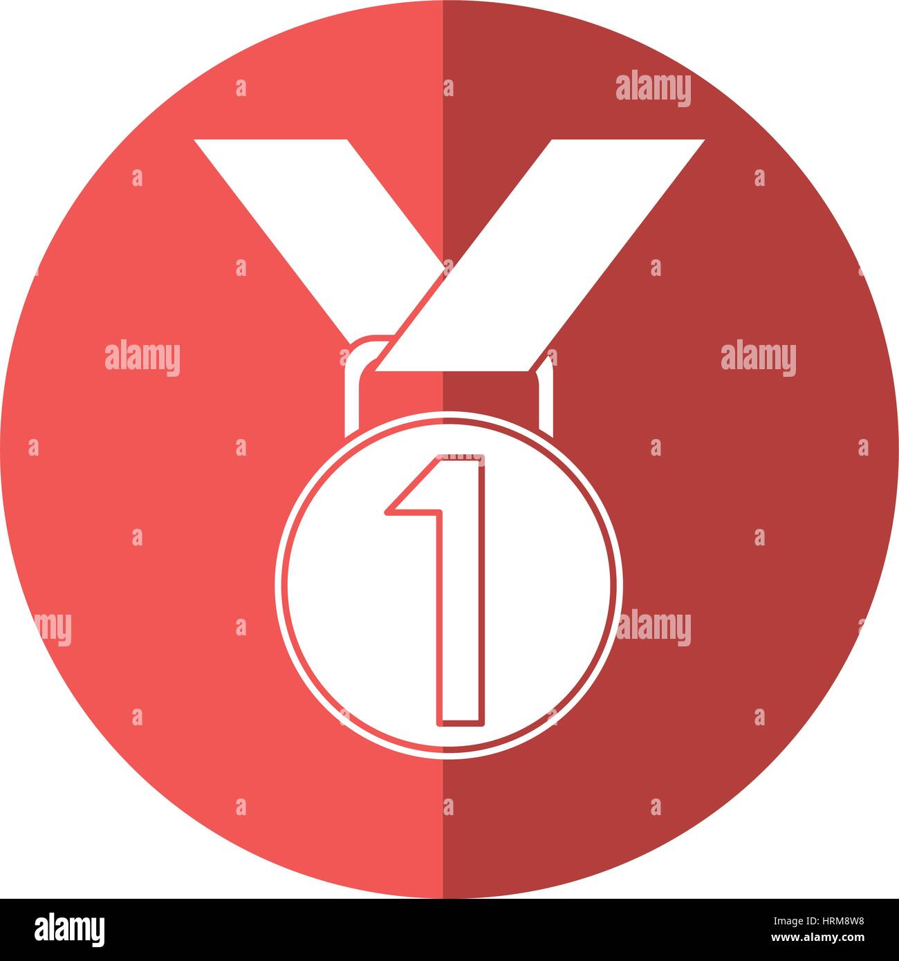 medal award winner sport shadow Stock Vector Image & Art - Alamy