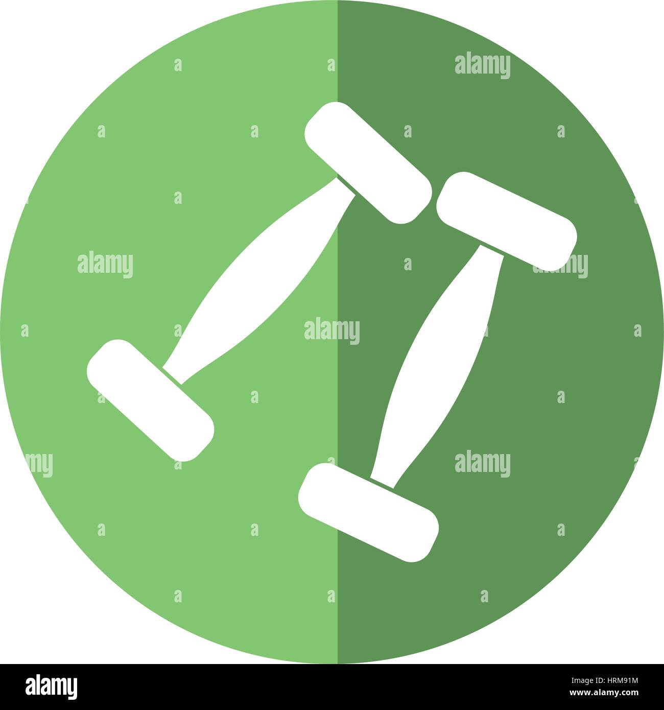 dumbbells weight gym shadow Stock Vector Image & Art - Alamy