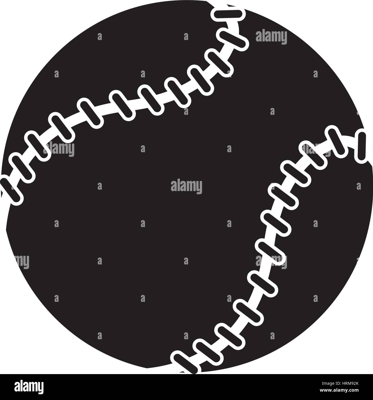 baseball ball sport game pictogram Stock Vector Image & Art - Alamy