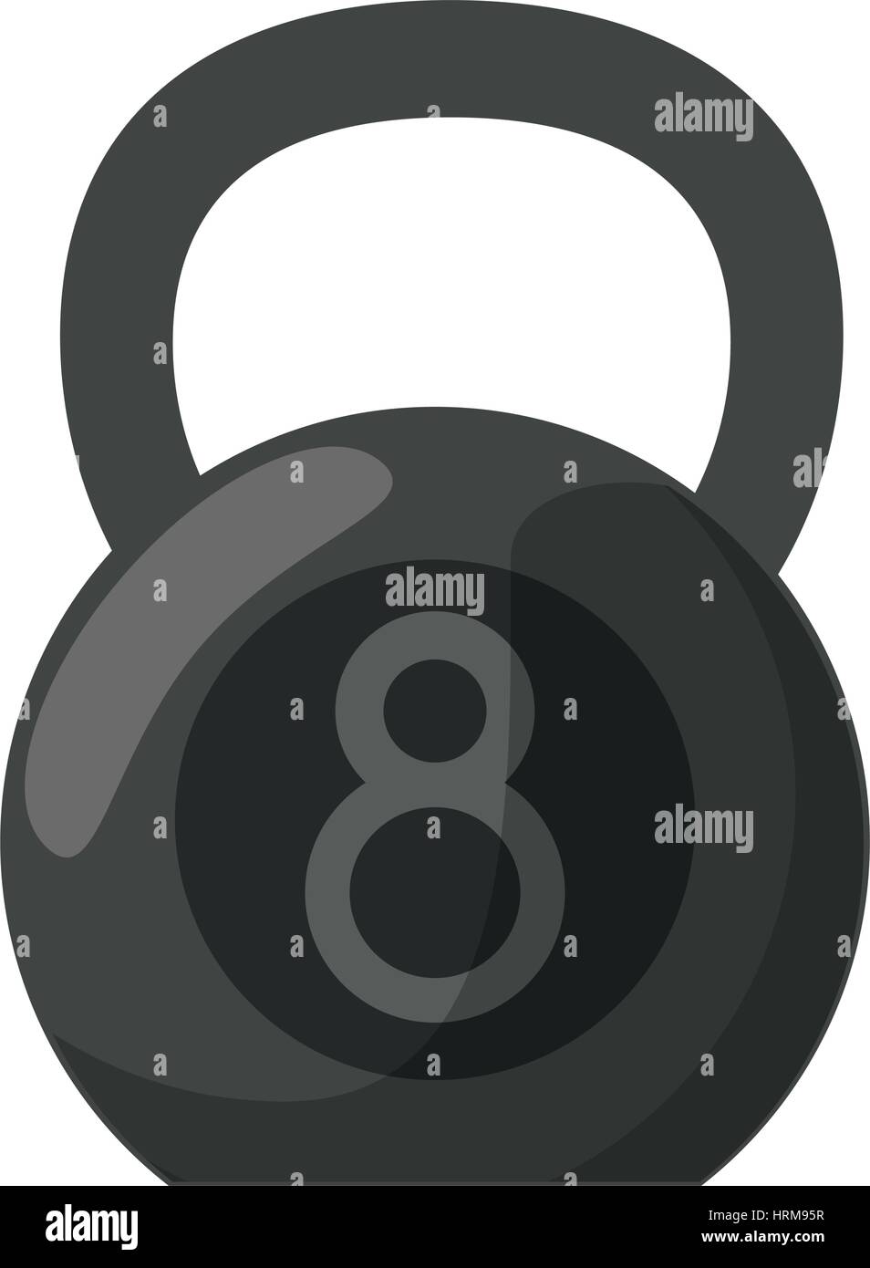 Workout exercise kettlebell personal Stock Vector Images - Alamy