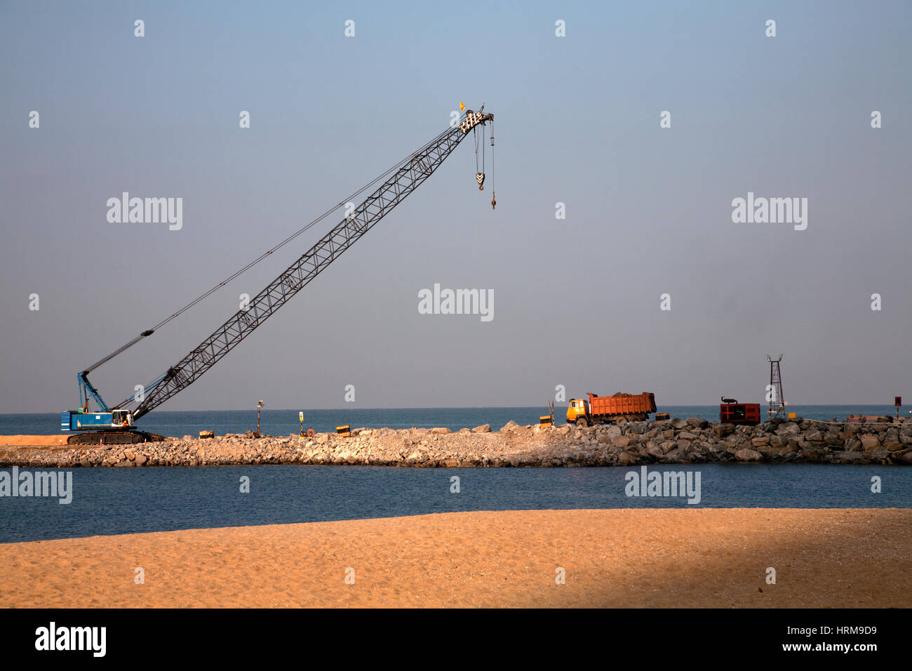 galle face green colombo sri lanka Stock Photo - Alamy