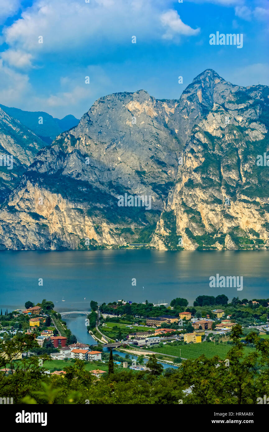 Italy Trentino Alto Adige Garda Lake Nago Stock Photo - Alamy
