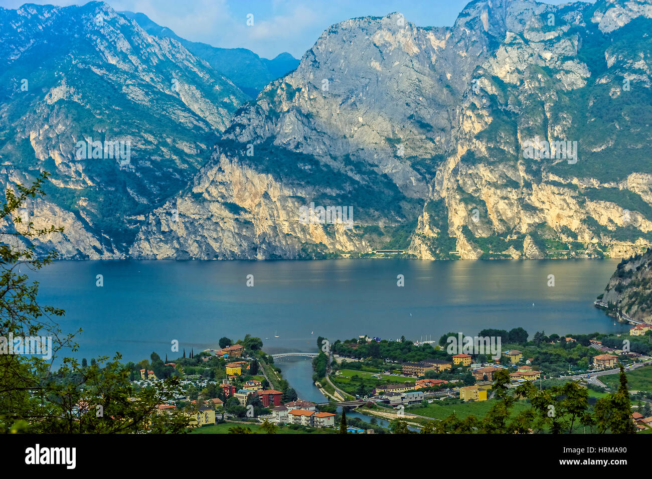 Italy Trentino Alto Adige Garda Lake Nago Stock Photo - Alamy