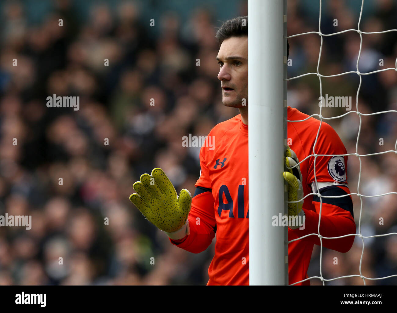 Tottenham Hotspur goalkeeper Hugo Lloris Stock Photo - Alamy