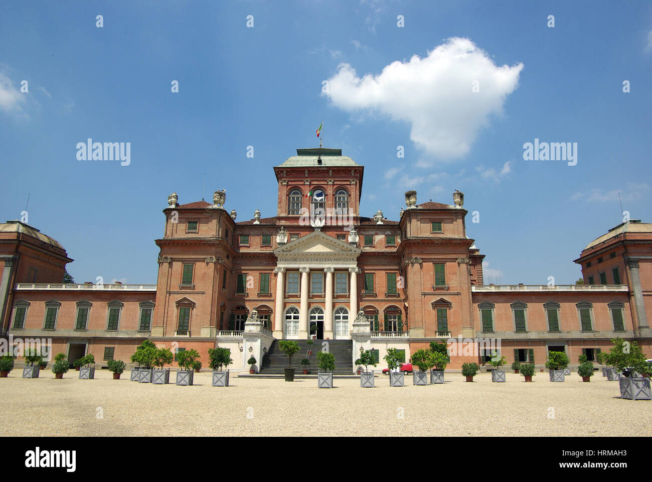 Piedmont, Italy. Racconigi castle Stock Photo - Alamy