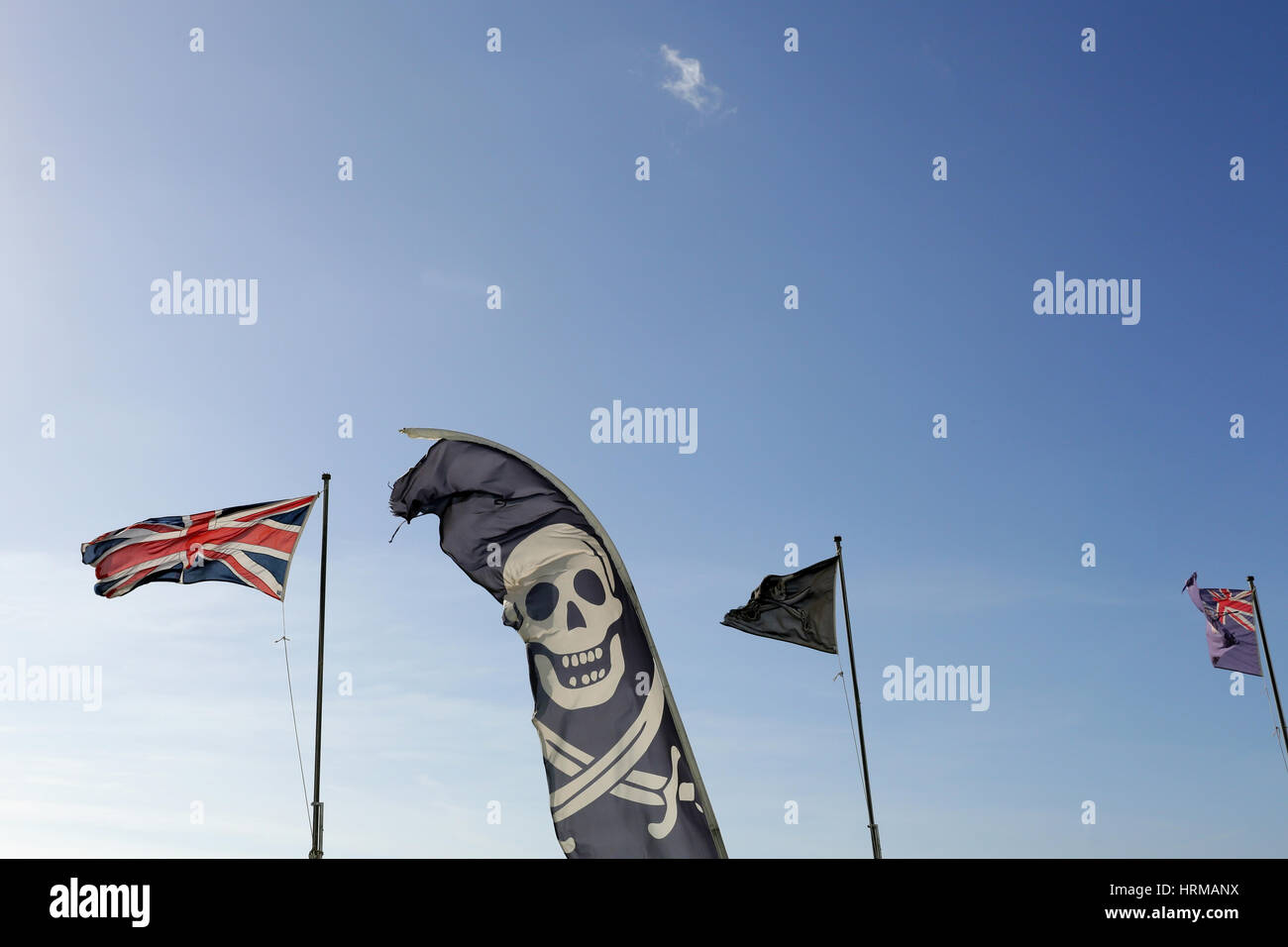 Jolly roger country flag hi-res stock photography and images - Alamy
