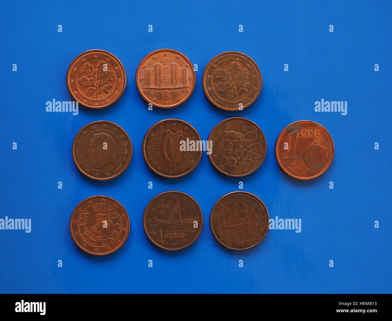 Irish 1 cent coin hi-res stock photography and images - Alamy