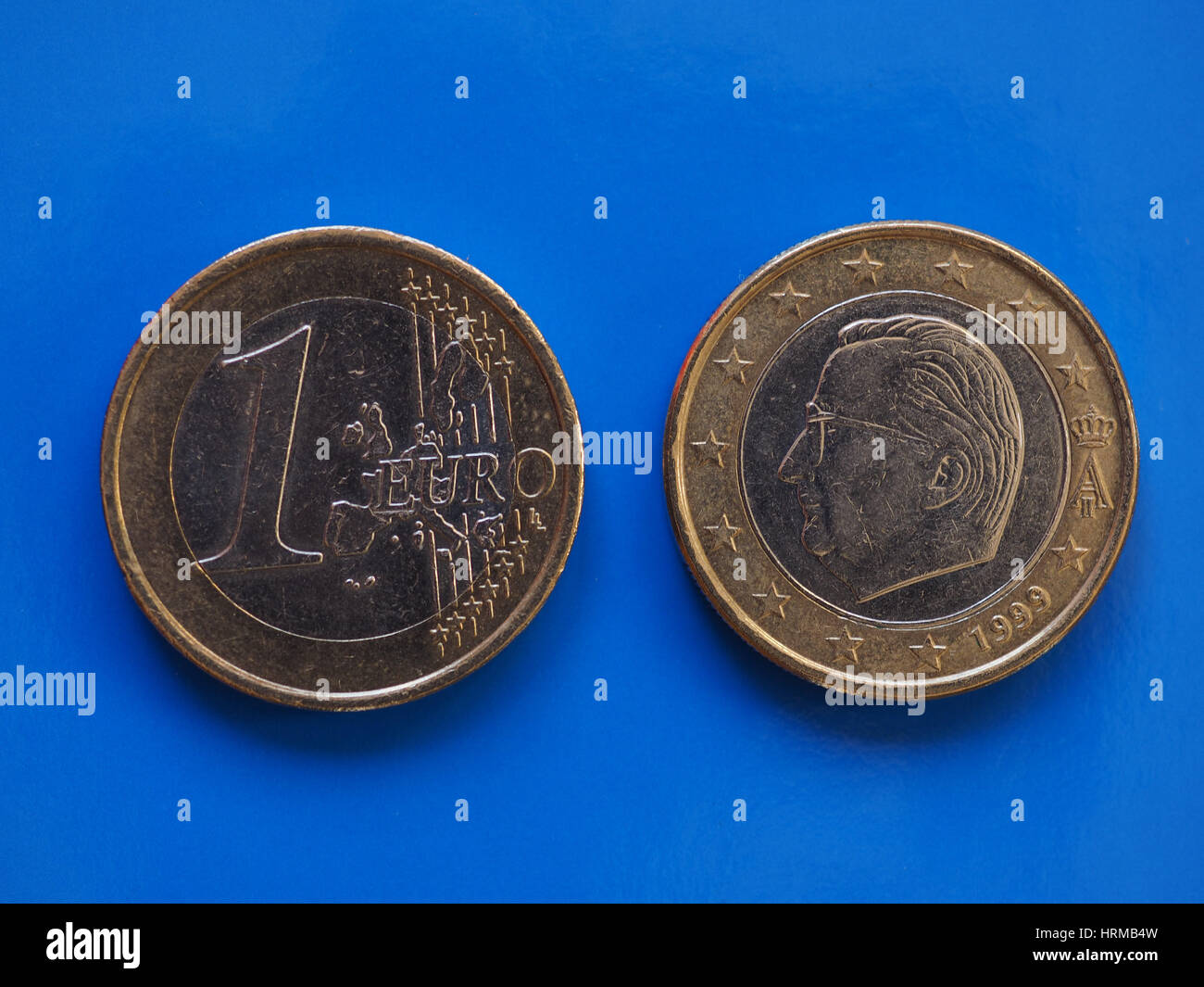 Belgian euro coins hi-res stock photography and images - Alamy