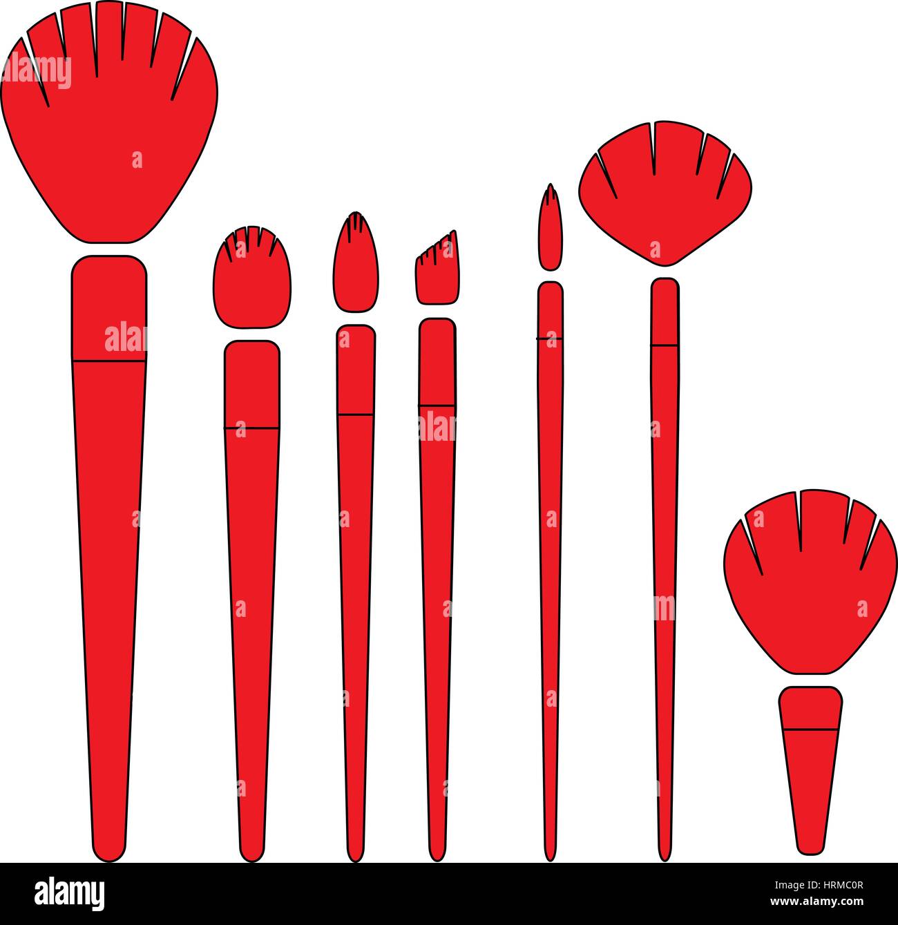 Professional makeup kit Stock Vector Images - Alamy