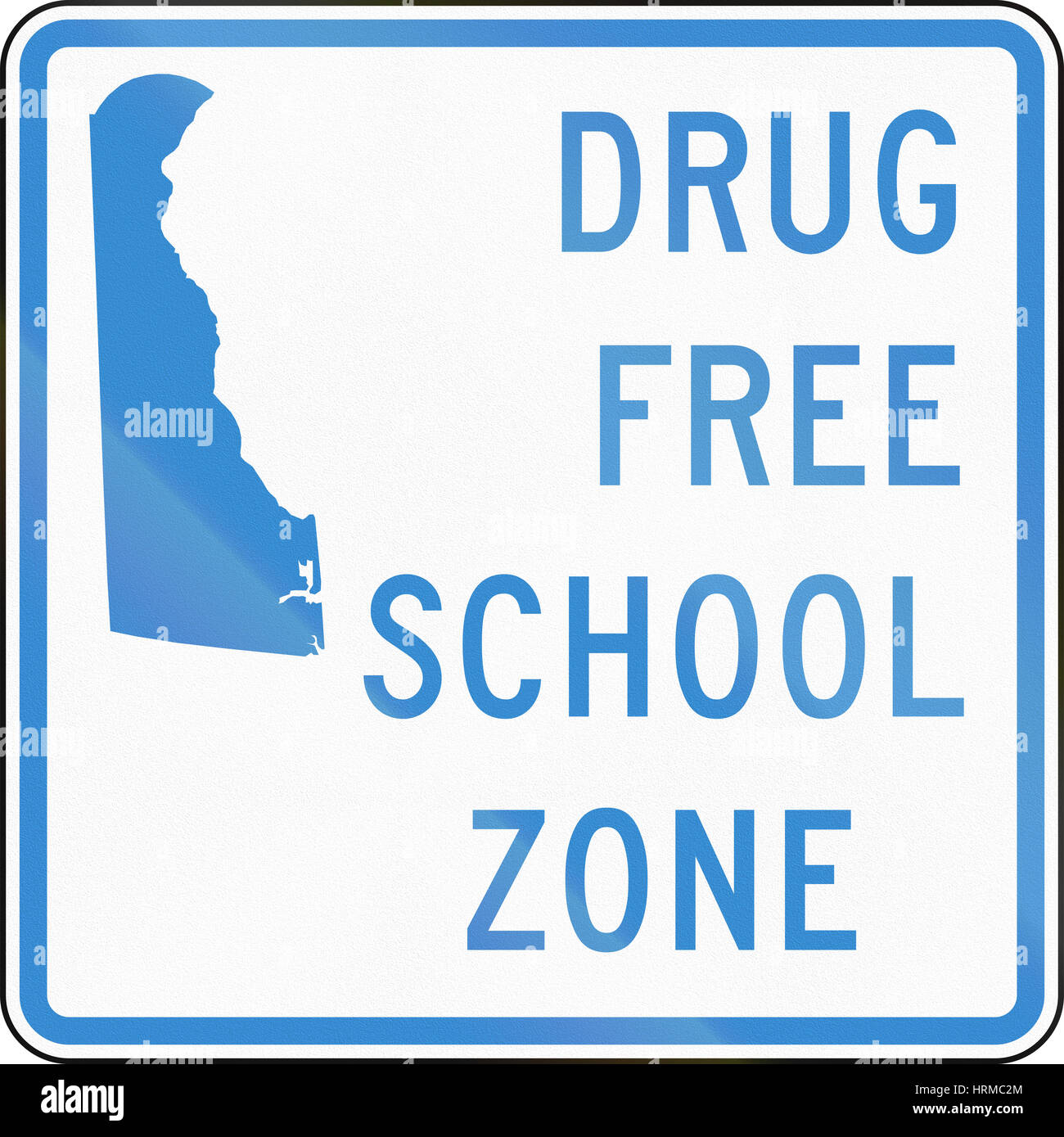 Usa drug free zone road sign hi-res stock photography and images - Alamy