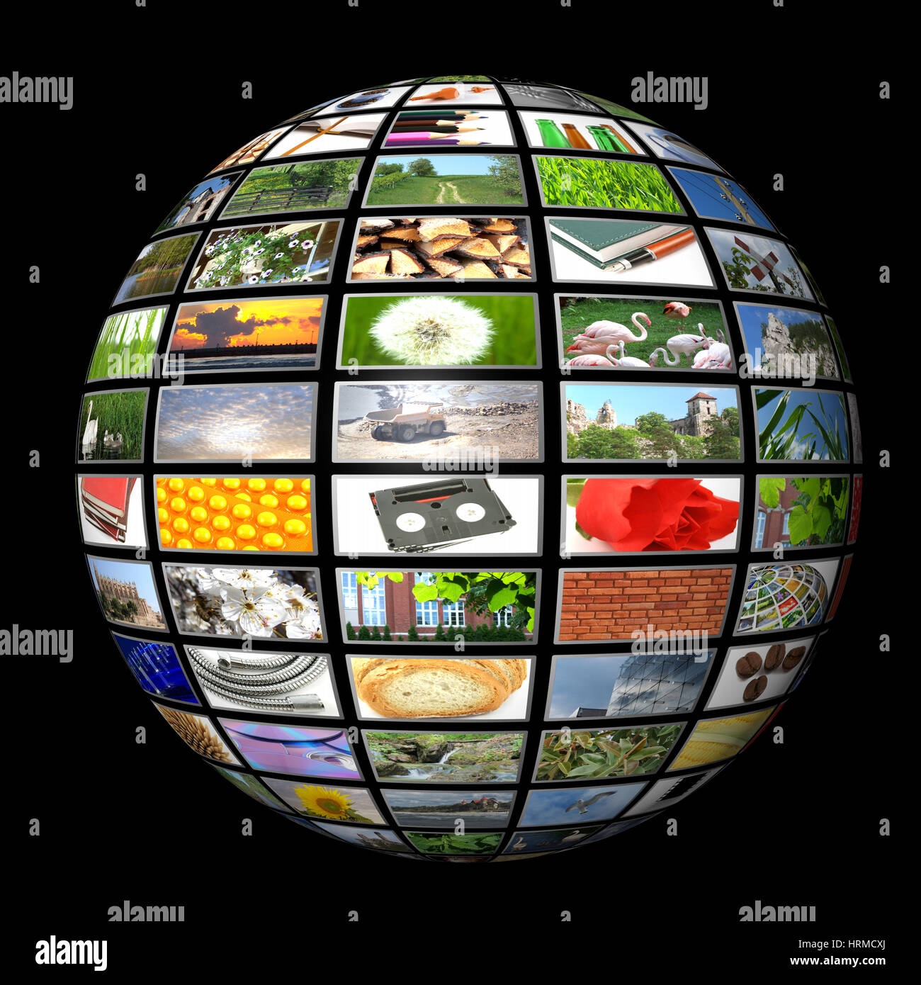 Multimedia sphere hi-res stock photography and images - Alamy