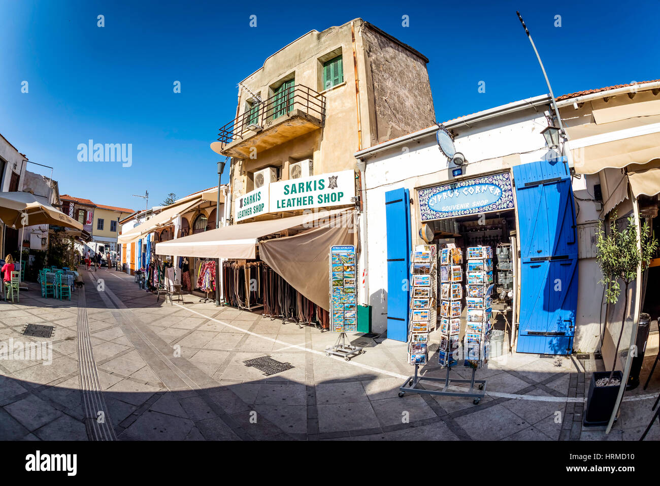 LIMASSOL, CYPRUS - MARCH 18, 2016: "Cyprus Corner" famous souvenir shop ...