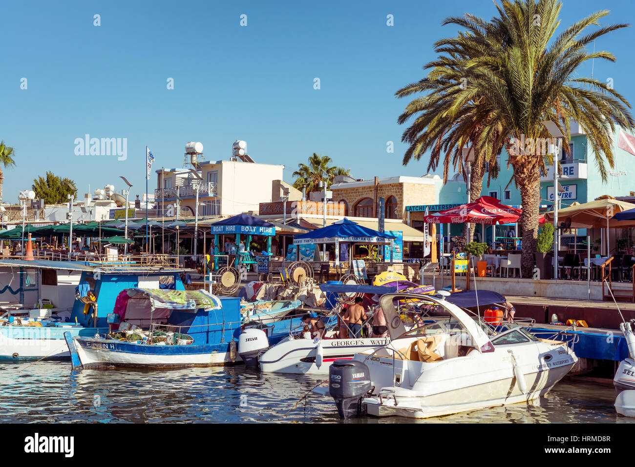 Seafront restaurant latchi hi-res stock photography and images - Alamy