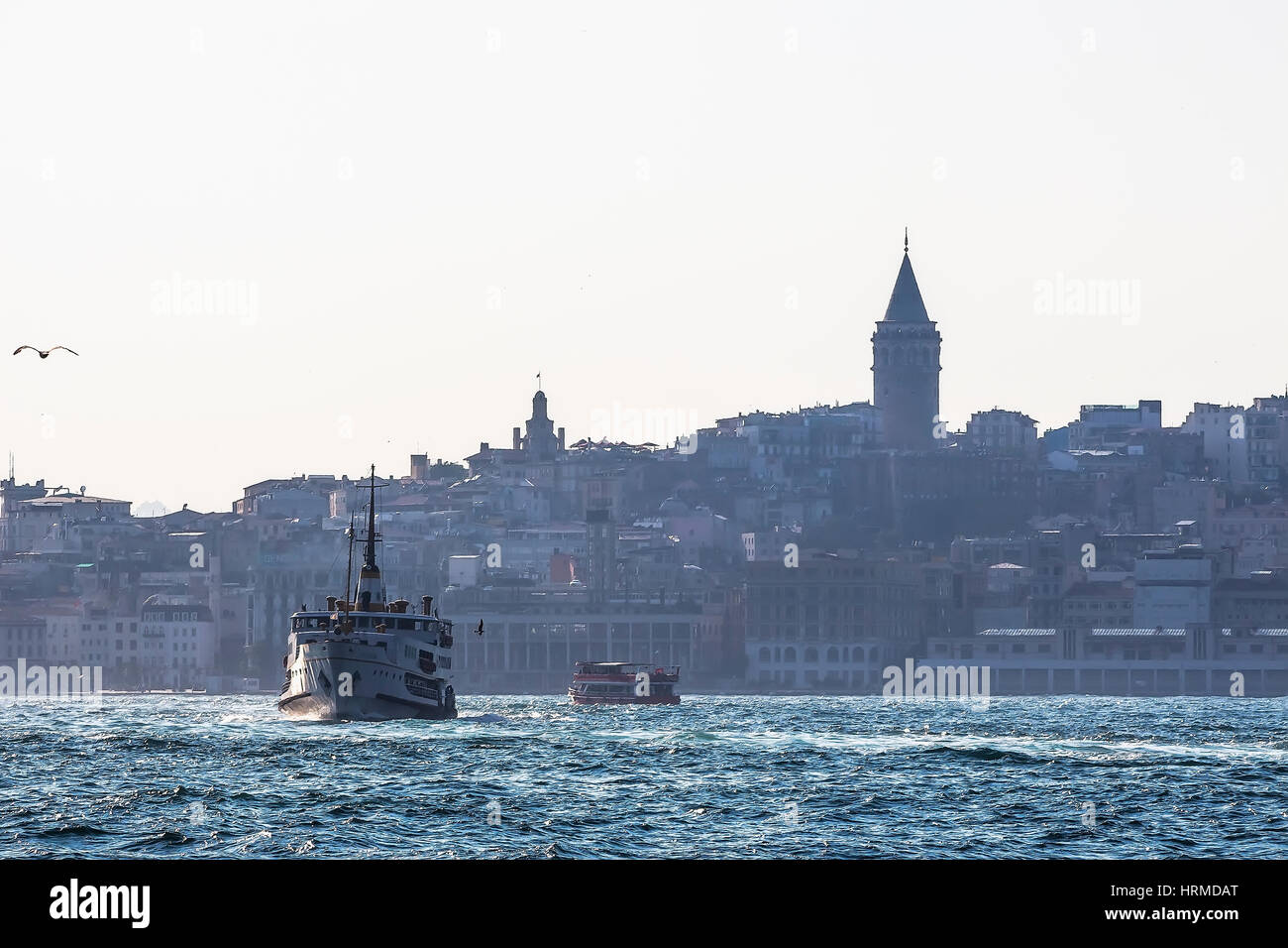 view of Istanbul from the sea Stock Photo - Alamy