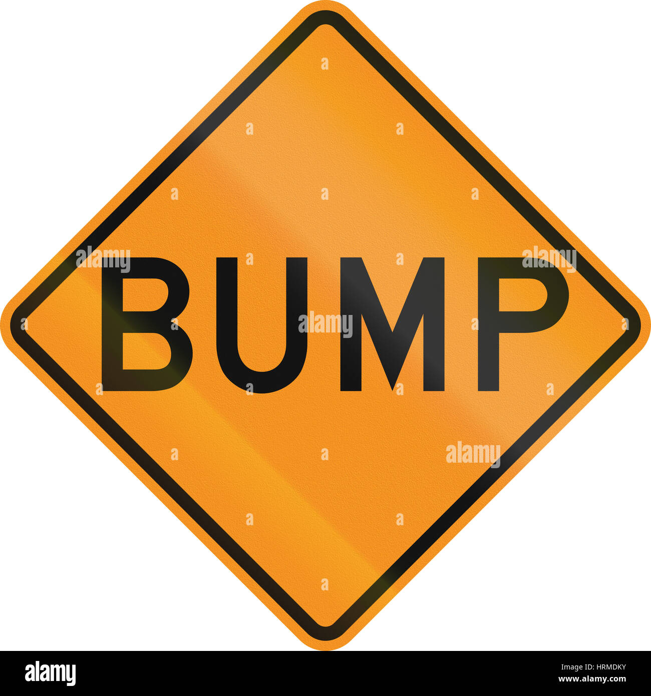 Temporary road control version - Bump Stock Photo - Alamy