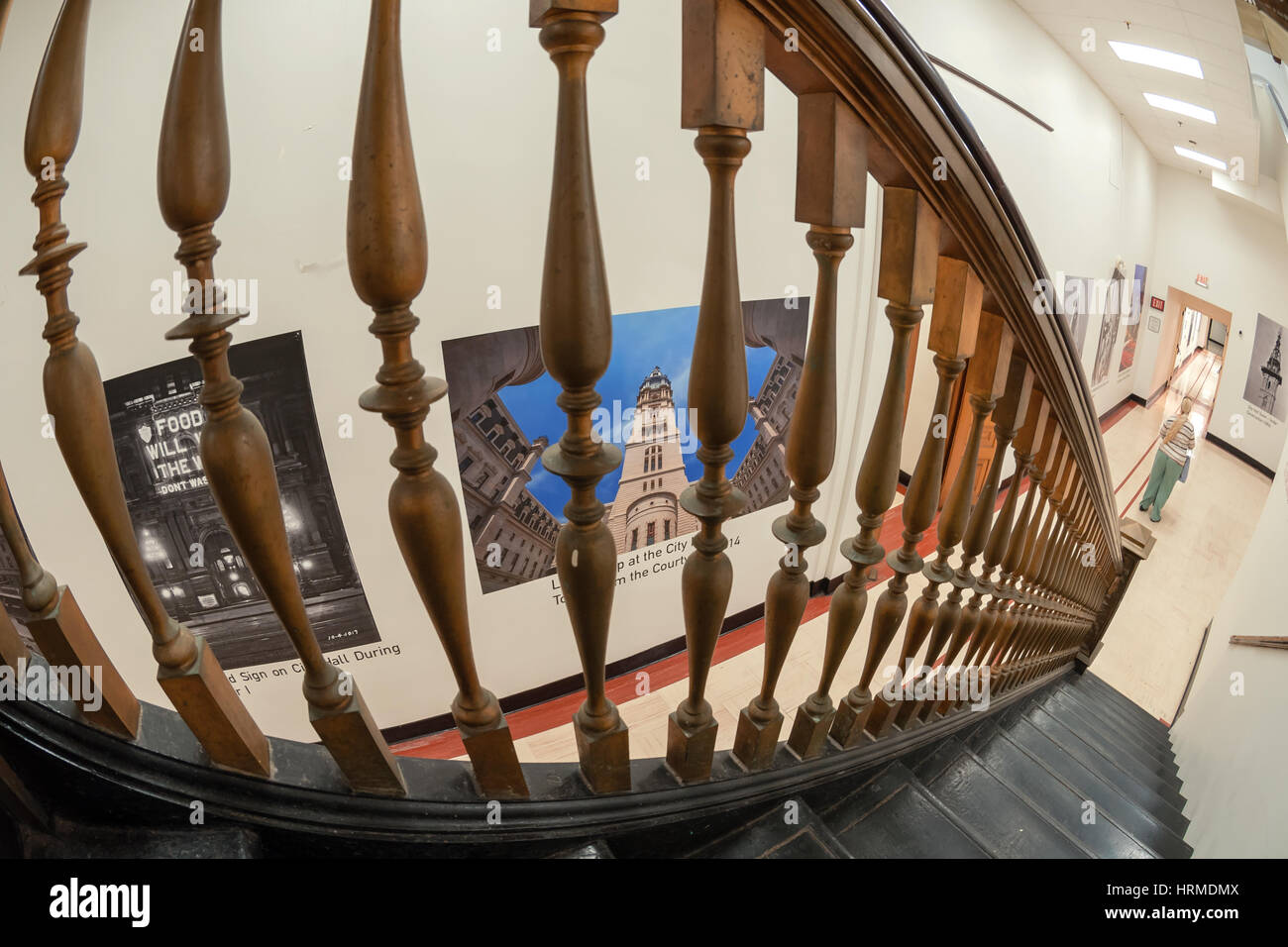 Philadelphia city hall interior hi-res stock photography and images - Alamy