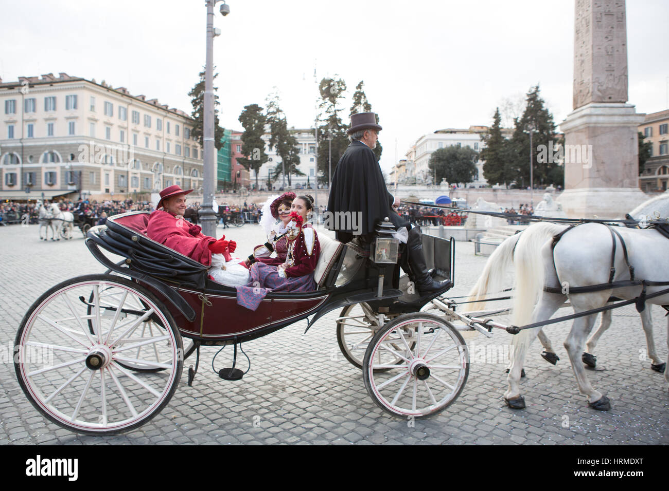 The parade Renaissance held in central Rome, at the ninth edition of ...