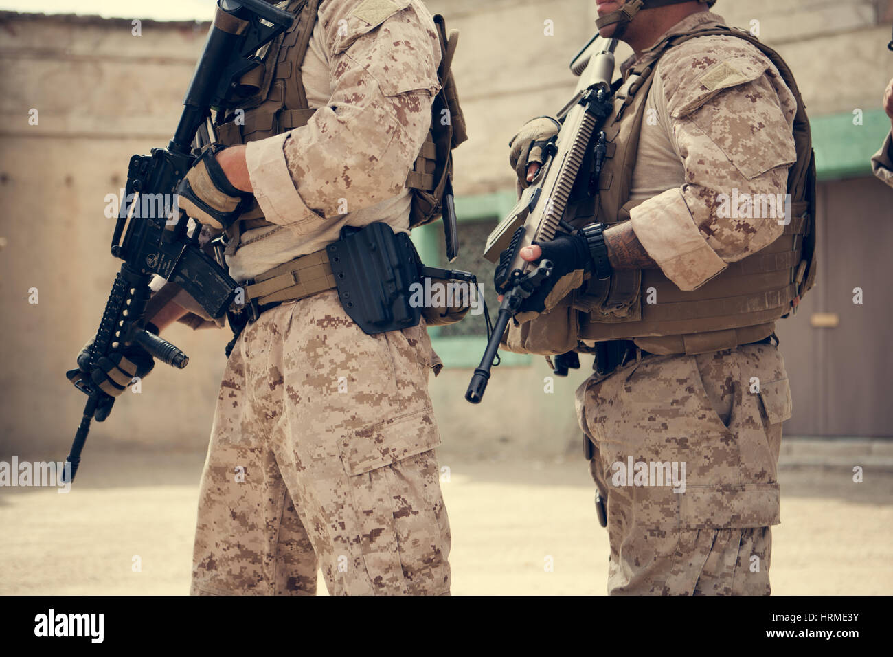 United States Marines soldiers on patrol Stock Photo - Alamy