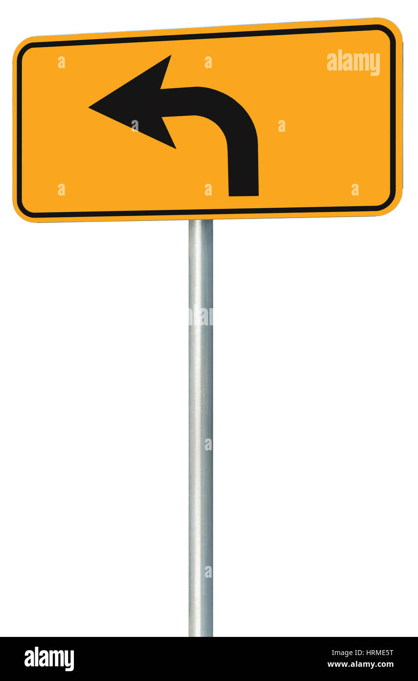 Left Turn Only Sign High Resolution Stock Photography and Images - Alamy